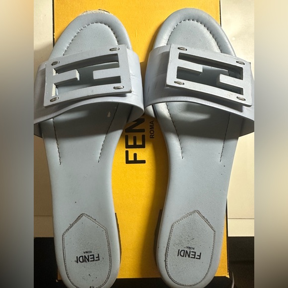 Fendi | Shoes | Fendi Slides | Poshmark